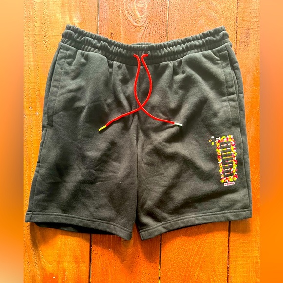 Puma | Shorts | Puma Colab Haribo Black Pants Large | Poshmark